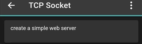 Solved K TCP Socket Create A Simple Web Server Chegg
