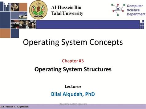 Operating System Concepts Chapter 3 Operating System Structures