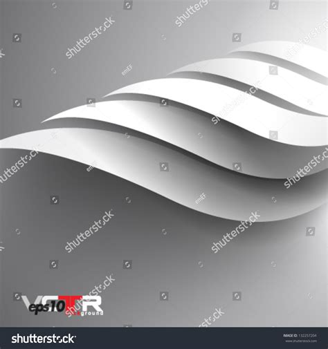 vector design eps10 overlapping smooth curve lines modern concept