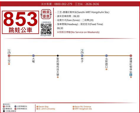 853跳蛙公車｜大台北公車