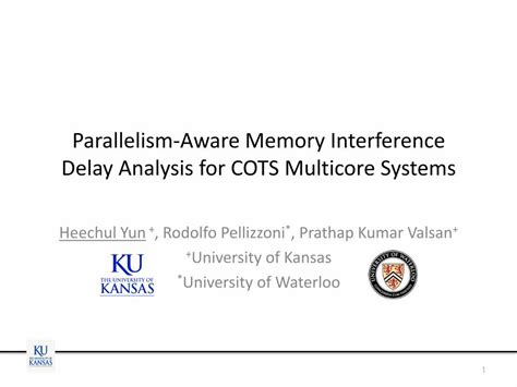Pdf Parallelism Aware Memory Interference Delay Analysis For Cots