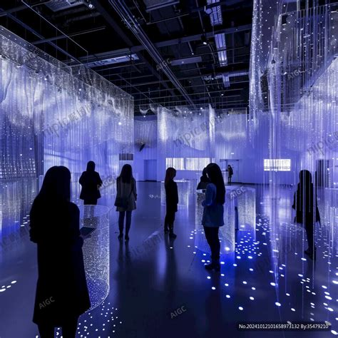 Ai创作图光立方装置艺术 艺术装置长廊 灯光艺术装置 光影艺术展 沉浸式体验空间 沉浸式艺术馆 沉浸式艺术 巨型互动数字装置 数字艺术展 国际光影艺术 双年展装饰 展馆灯光装置设计 浸式体验的