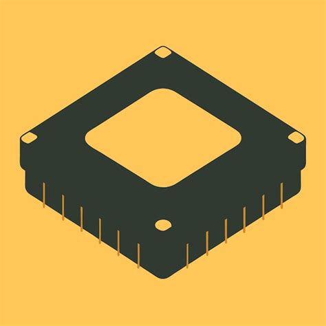 Premium Vector Computer Hardware Components Parts And Devices Featuring Central Processing