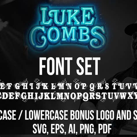 Luke Combs Font Etsy Australia