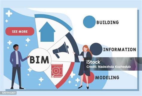 벡터 웹 사이트 디자인 템플릿 Bim 약어 비즈니스 개념 모델링 정보 작성 0명에 대한 스톡 벡터 아트 및 기타 이미지 0명 개발 금융 Istock