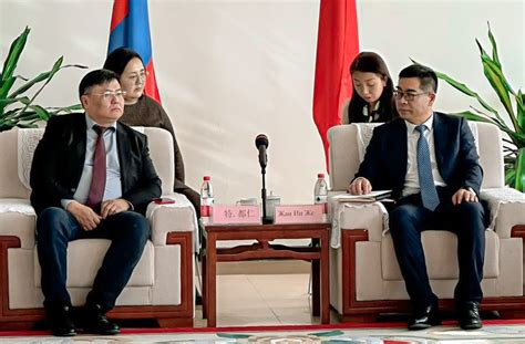 БНХАУ ын Эрээн хотын захиргааны төлөөлөлтэй уулзалт хийв Newswall