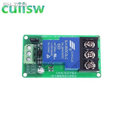 ONE Channel Relay Module A With Optocoupler Isolation V V V Supports High And Low
