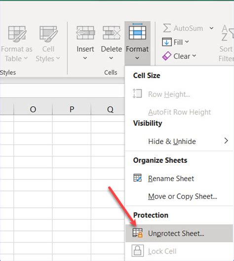 How To Unprotect A Worksheet With Password ExcelNotes