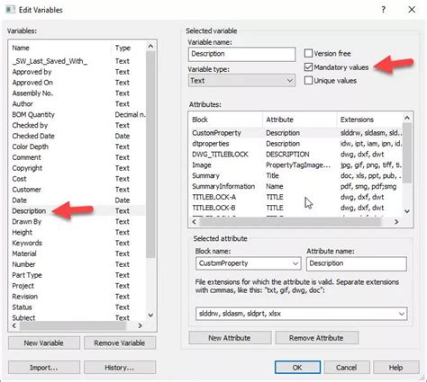 How To Make Solidworks Pdm Variables Required Goengineer