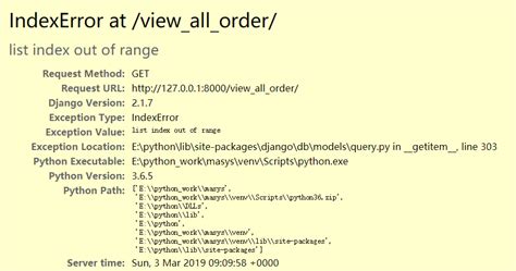 Django写网站遇到IndexError list index out of range问题求解 大数据 CSDN问答