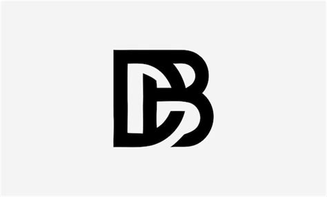 premium vector bd monogram logo design