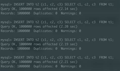 Mysql에서 대량 Insert 쿼리 튜닝하기
