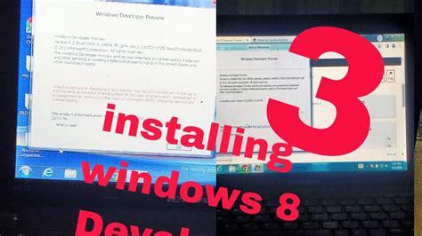 Installing Windows 8 Developer Preview Part 3 Youtube