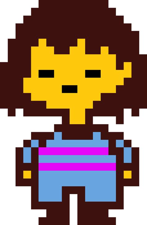 Undertale Frisk Front By Ldinos On Deviantart
