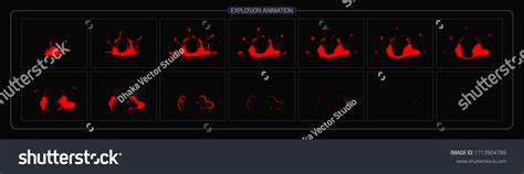 Smoke Animation Effect Smoke Effect Sprite Stock Vector Royalty Free 1713904786 Shutterstock