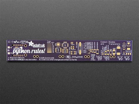 Adafruit Pyruler Engineer Reference Ruler With Circuitpython The Pi Hut
