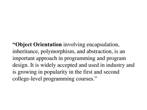 PPT Abstraction Inheritance And Polymorphism In Java PowerPoint Presentation ID