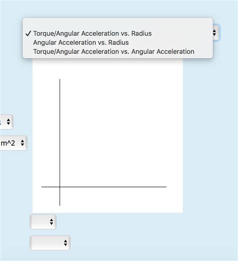 Solved Torque Angular Acceleration Vs Radius Chegg
