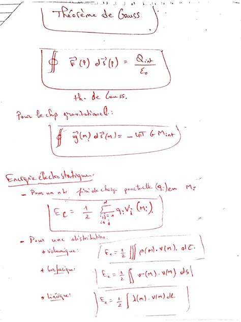 Theoreme De Gauss Pdf