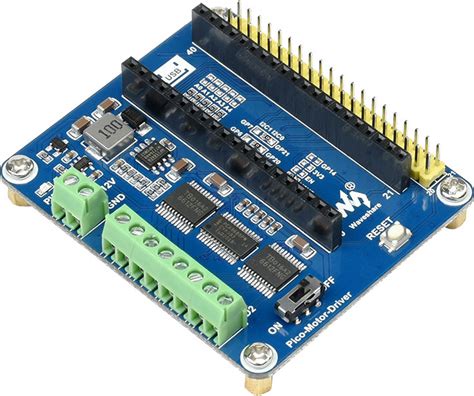 Шилд керування 4 мя моторами для Raspberry Pi Pico купити в Києві та Україні