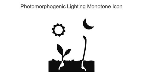 Photomorphogenic Lighting Monotone Icon In Powerpoint Pptx Png And
