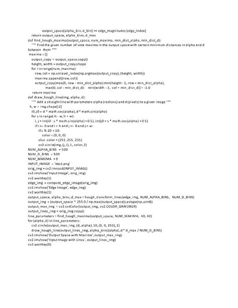 Solved Finding Circular Things With The Hough Transform Your