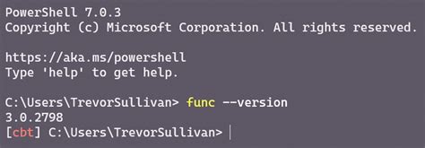 PowerShell V7 In Func Start Instead Of 6 2 4 Issue 2168 Azure
