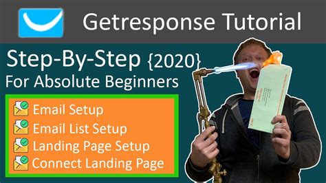 Getresponse Tutorial For Absolute Beginners 2020 Step By Step Email List Landing Page Youtube