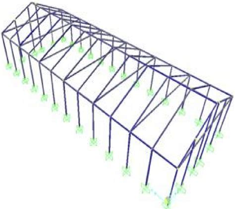 Perspective Of Gfrp Greenhouse Application Model Download Scientific