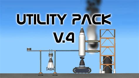 Utility Pack V4 Reveal Custom Part Pack For Spaceflight Simulator Youtube
