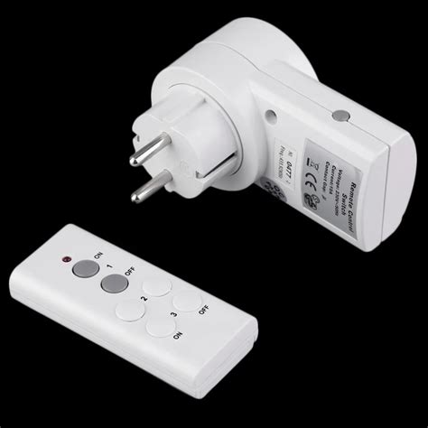 Free Shipping Wireless Remote Control Power Outlet Light Switch Socket