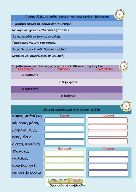 Γλώσσα Ε Δημοτικού Ενότητα 2 221631 Xrisa Boutzi