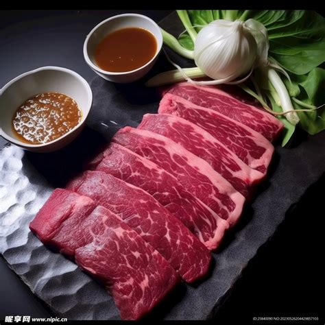 新鲜牛肉摄影图 食物原料 餐饮美食 摄影图库 昵图网