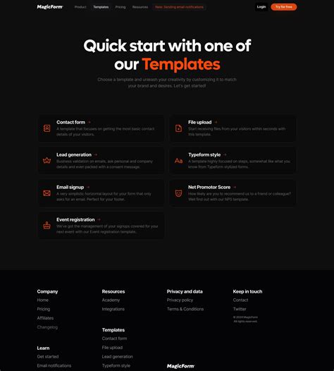 SaaS Templates Page Examples For Design Inspiration Saaspo