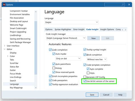 Delphi Lsp 64 비트의 파워를 대규모 프로젝트와 Codeinsight 향상에 활용 기술 기고 델파이 C
