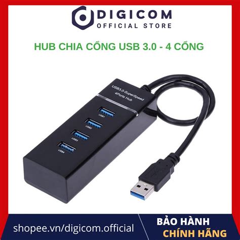 Hub USB tốc độ cao bộ cổng chia USB cổng mở rộng kết nối chuyển đổi cho laptop máy tính