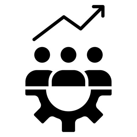 Workforce Productivity Icon Line Vector Illustration 39885284 Vector Art At Vecteezy