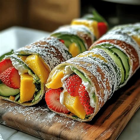 Irresistible Fruit Wraps Recipe Sweet And Spicy Delight