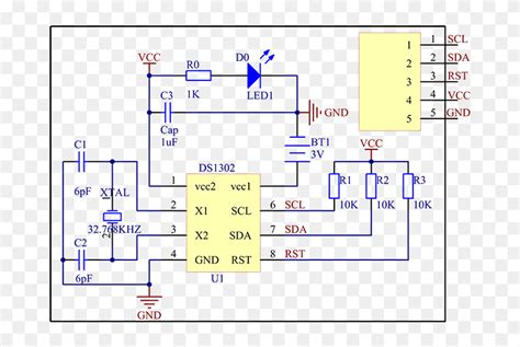Sf Ds1302 Rtc Hd Png Download 700x510 4080434 Pinpng