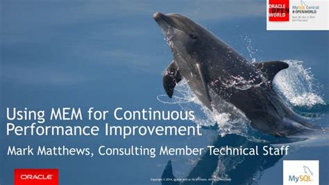 Using Mysql Enterprise Monitor For Continuous Performance Improvement Ppt