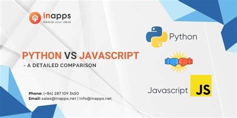 Python Vs Javascript A Detailed Comparison In 2022 Inapps