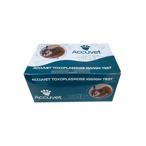 Teste Toxoplasmose Igg Igm Cx C 10 Accuvet Biocon