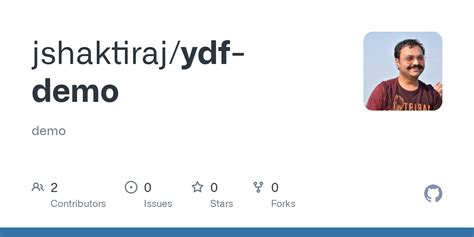 GitHub Jshaktiraj Ydf Demo Demo