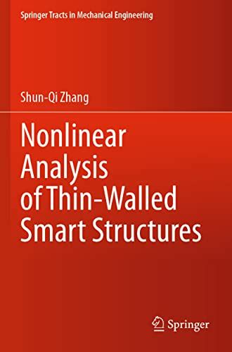 Nonlinear Analysis Of Thin Walled Smart Structures Springer Tracts In