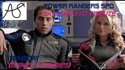 Power Rangers S P D Sky And Syd Tribute Someday Disneys Zombies