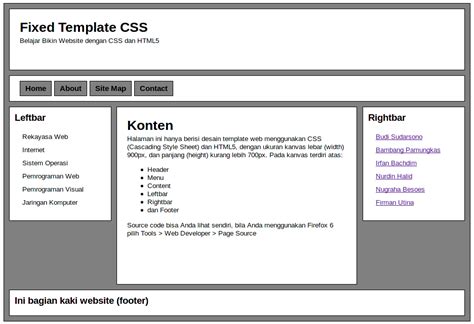 Suburanugerah S WeBlog Tutorial CSS Dan HTML Membuat Template Sederhana Suburanugerah S WeBlog Tutorial CSS Dan HTML Membuat Template Sederhana