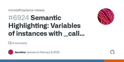 Semantic Highlighting Variables Of Instances With Call Method Get