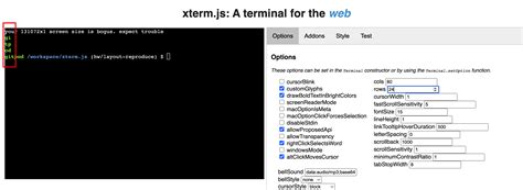 Wrong Layout If Container Height 0 Width 0 Issue 3647 Xtermjs