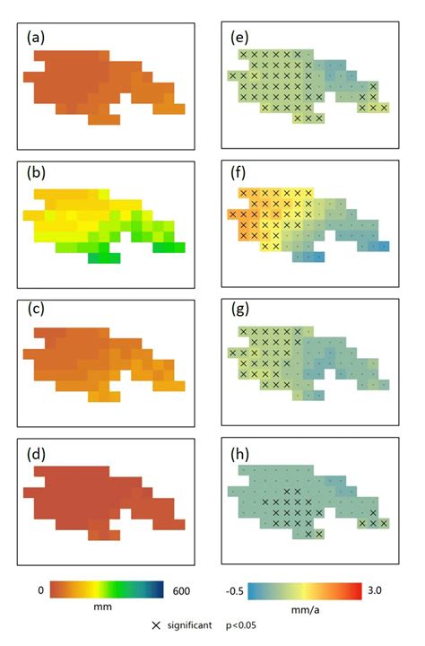 Spatial Pattern For Mean Seasonal Precipitation And Its Trend In The Download Scientific