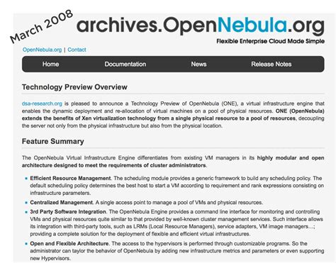 Happy Th Anniversary To OpenNebula